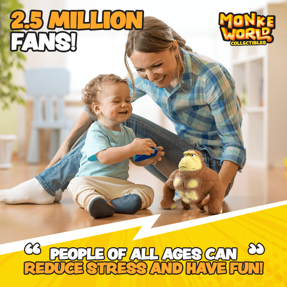 The Original Monke™ - MonkeWorld $39.99 – Yolk Toys